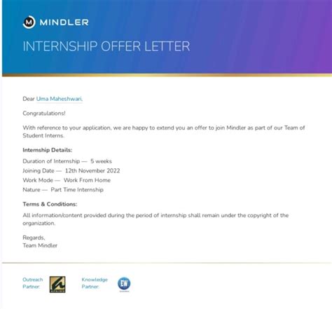 Uma Maheshwari Senthil Kumar On Linkedin Joined A Intership 😍😍😍