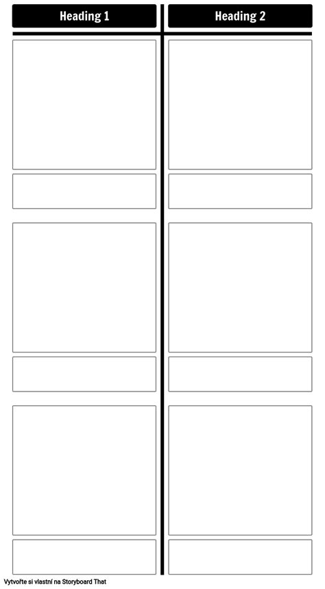 T Chart 3 Řádky Storyboard Per Cs Examples