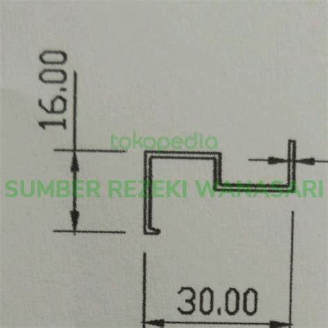 Jual Stiffener Acp Bracket Acp Rangka Acp Aluminium Promo Shopee