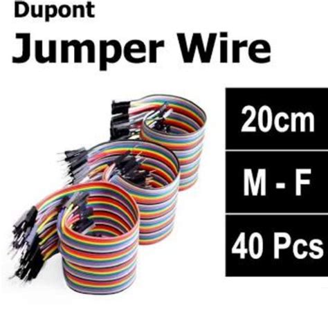Jual Pcs Jumper Male To Female Pin Cm Dupont Wemos Nodemcu Esp Kota Bogor Art