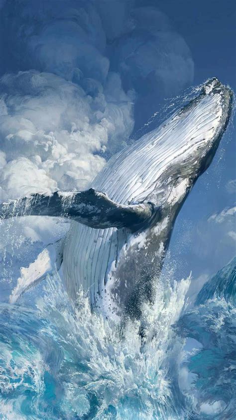 Giant Whale 4K IPhone Wallpaper IPhone Wallpapers IPhone Wallpapers