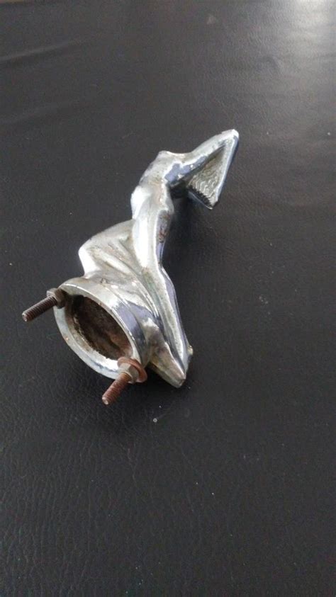 Vintage Godess Naked Lady Hood Ornamentradiador Cap Rare 1940276447