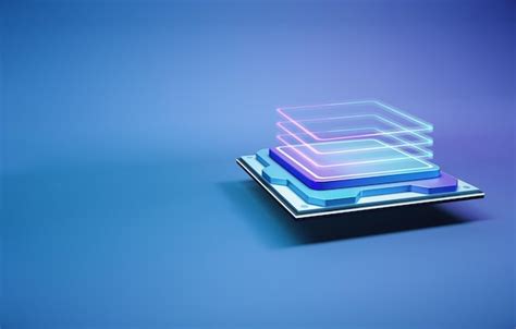 premium photo cpu computer chip