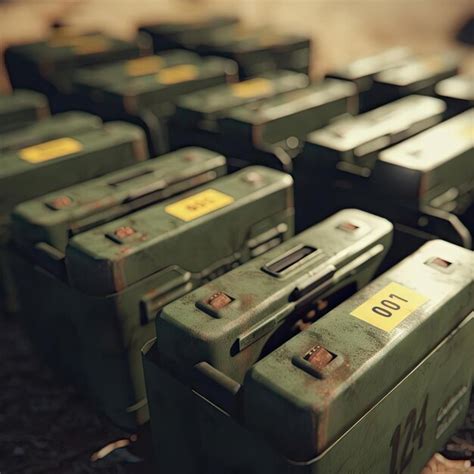 Premium AI Image Vintage Military Equipment Selective Focus Shallow