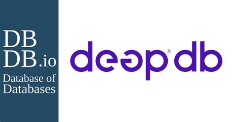 DeepDB Database Of Databases
