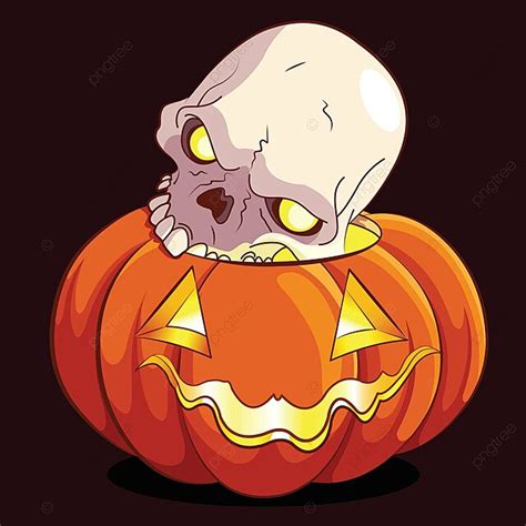 Halloween Pumpkin Olantern Cartoon Backgrounds Vector Olantern