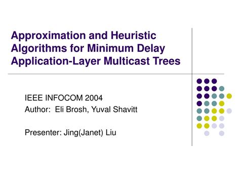 Ppt Overlay Multicast Trees Powerpoint Presentation Free Download Id3559789