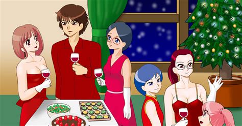 Xmasnight2024 八月の花嫁たち Redのイラスト Pixiv