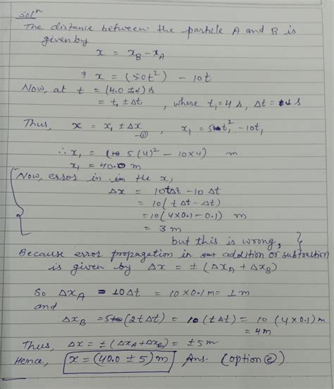 Solved The Position Of Particle A On The X Axis Is Given By X A 10