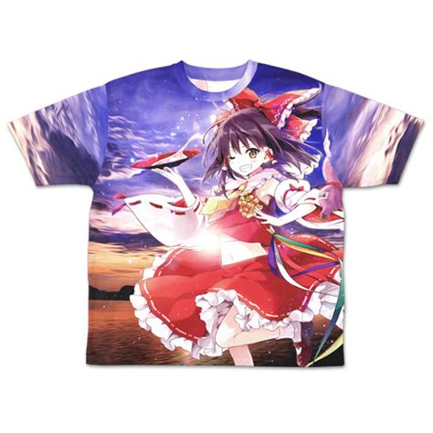 博麗霊夢えれっとver 両面フルグラフィックtシャツ 東方project 東方project公認・メーカーグッズオンラインショップの