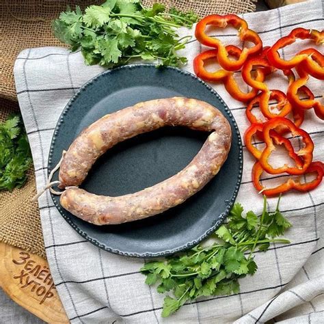 Колбаса домашняя Свинина с говядиной, ферма Стаса Кузьмича – купить в ...