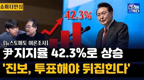 윤 지지율 주 만에 대 이유는 의사 국민 갈라치기 먹혀들었다 국힘 지지율 높인 공천 민주당은 분열만 강조됐다 진보 반드시 투표해야 뒤집혀