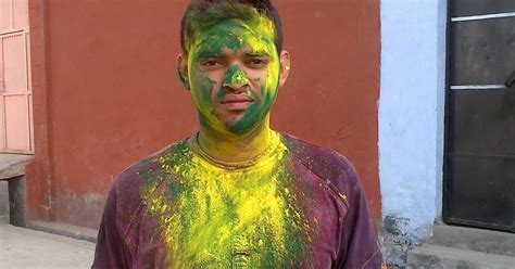 Holi In Banke Bihari Nidhivan Vrindavan ~ Tatiya Sthan Vrindavan
