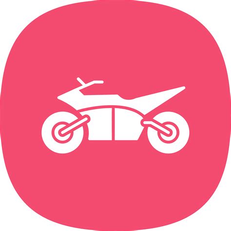 Motocross Glyph Curve Icon 42843345 Vector Art at Vecteezy