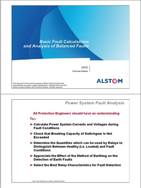 Basic Fault Calculationandanalysis Of Balanced Fault Download Free Pdf