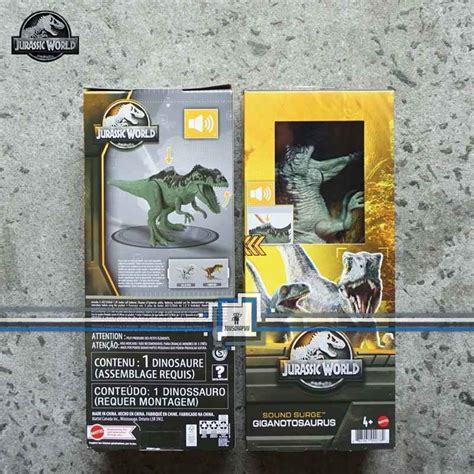 Jual Jurassic World Sound Surge Giganotosaurus Rex Bisa Bersuara