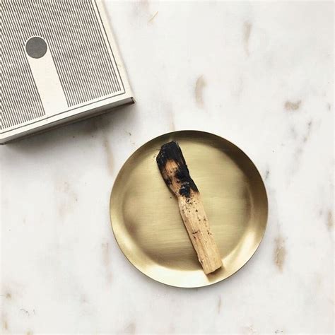 Porte encens En Laiton Brûleur Dencens Pour Tenir Le Bâton Dherbe Ou Palo Santo Etsy UK