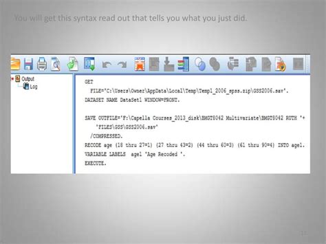 Recode Age Variable In Spss Pptx
