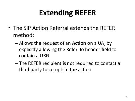 PPT SIP Action Referral PowerPoint Presentation Free Download ID 2351941