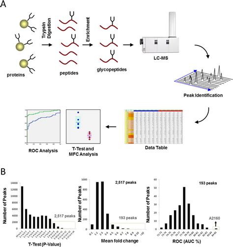 Schema Of Gyloprotein Profiling Strategy And Data Mining A Download Scientific Diagram