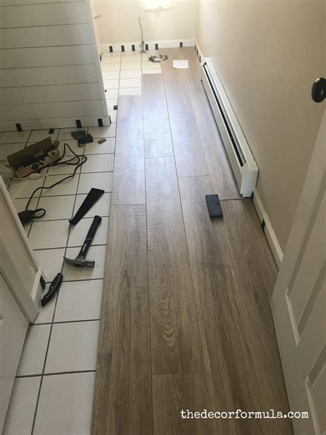 Wood Flooring Installed Over Tile At Bessie Vanleuven Blog