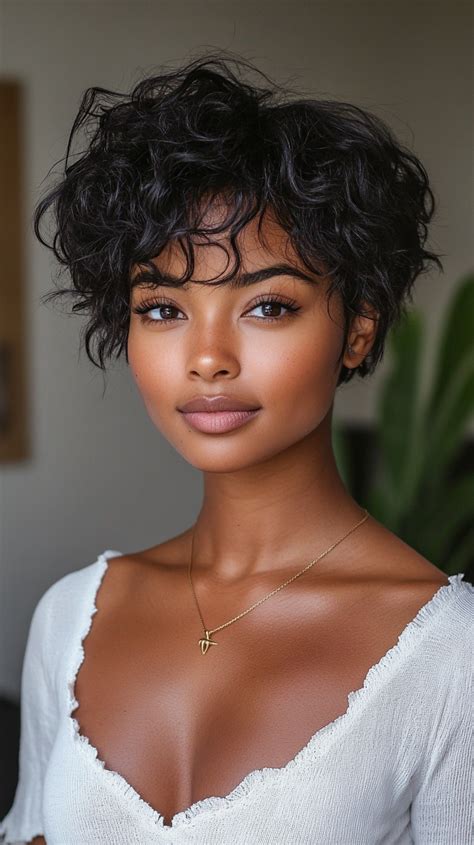 👸 Short Black Woman Hair Short Haircuts For Black Women Short Hair