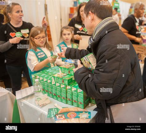Girl Scouts Mark The Start Of National Girl Scout Cookie Weekend In