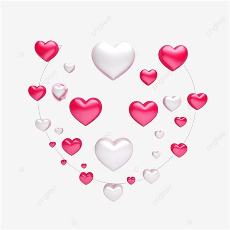 3d 사랑 채팅 거품과 하트 설계 사랑 마음 Png 일러스트 및 이미지 에 대한 무료 다운로드 Pngtree