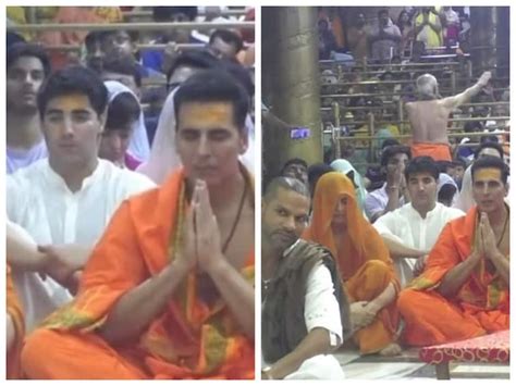 Akshay Kumar Seeks Blessings At Mahakaleshwar Temple On His Birthday
