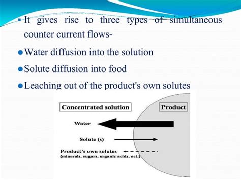 Osmotic Dehydration In Food Processing Sector Pptx