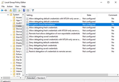 how to resolve rdp authentication errors due to credssp encryption