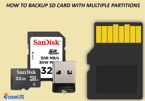 How To Backup Sd Card With Multiple Partitions On Laptop And Pc