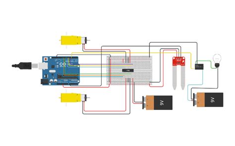 Circuit Design Proyecto Final De Arduino Car Moisture Tinkercad