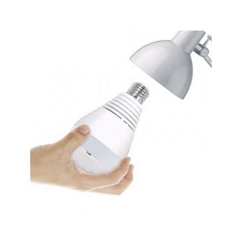 Безжична Wi Fi крушка 500w камера за видеонаблюдение