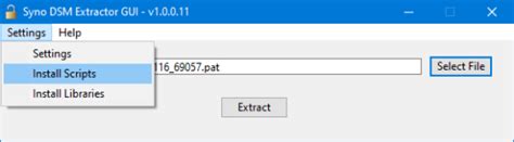 Syno Dsm Extractor Gui For Windows Das Deutsche Synology Support Forum