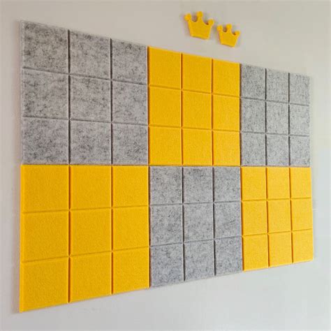 Self Adhesive Acoustic Panel Board Sound Absorbing Diffuser Decorative