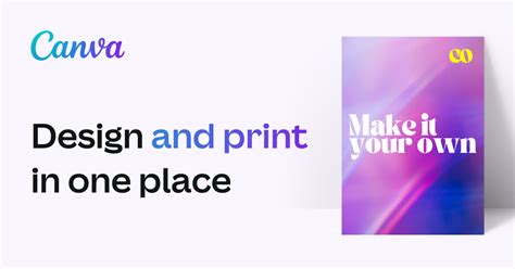 Design And Print In One Place Canva
