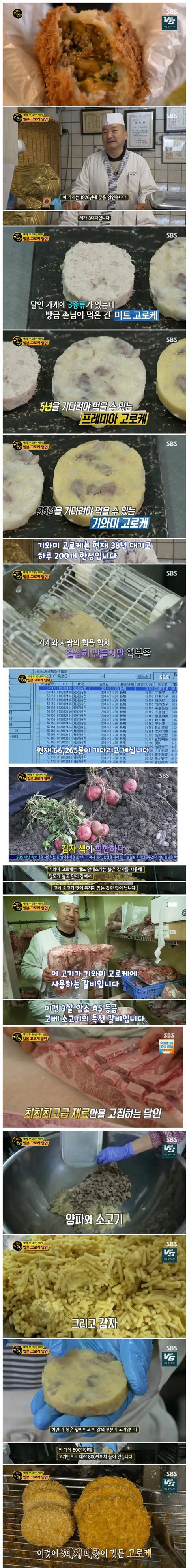 이번주 생활의 달인에 나온 일본 고로케 장인 클라스 ㄷㄷㄷ 유머움짤이슈 에펨코리아