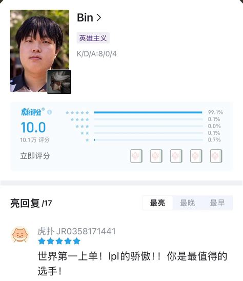 100 Hupu Rating With 100k People Scoring Rleagueoflegends