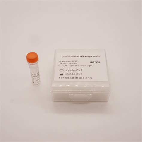 D13s25 Spectrum Orange Probe Fluorescence In Situ Hybridization Fish