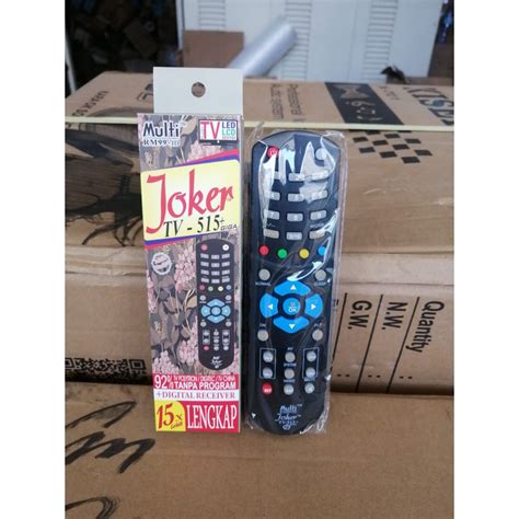 Jual Remote TV Multi RM99 ID Joker TV 515 Giga Shopee Indonesia