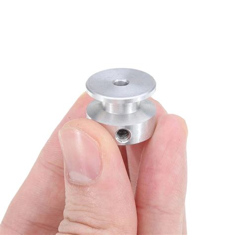 알루미늄 합금 풀리 단일 그루브 고정 보어 풀리 휠 모터 샤프트 mm 벨트용 mm mm mm mm mm mm 풀리스 AliExpress
