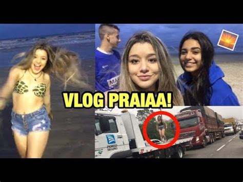 Vlog Festinha Na Praia Subi No Caminh O Youtube
