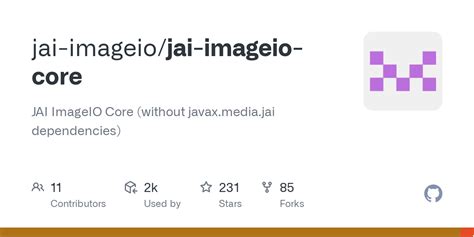 GitHub Jai Imageio Jai Imageio Core JAI ImageIO Core Without Javax