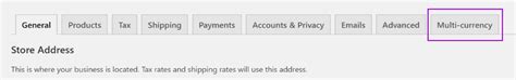 Multi Currency For WooCommerce Documentation WooCommerce