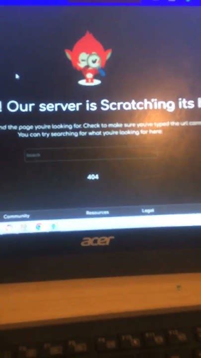 Whoops Our Server Is Scratching Its Head Youtube