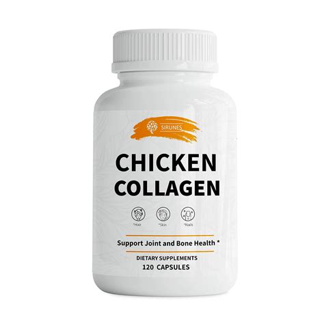 Sirunes Chicken Collagen Capsules Type Ii Collagen