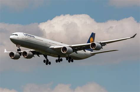 Lufthansa Airbus A340 600 Rotating Takeoff Aircraft 3