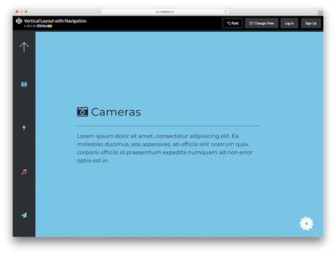Html Vertical Menu Bar Template 10 Examples Of Professional