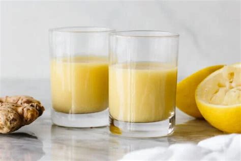 Ginger Shots Better Than Store Bought Downshiftology